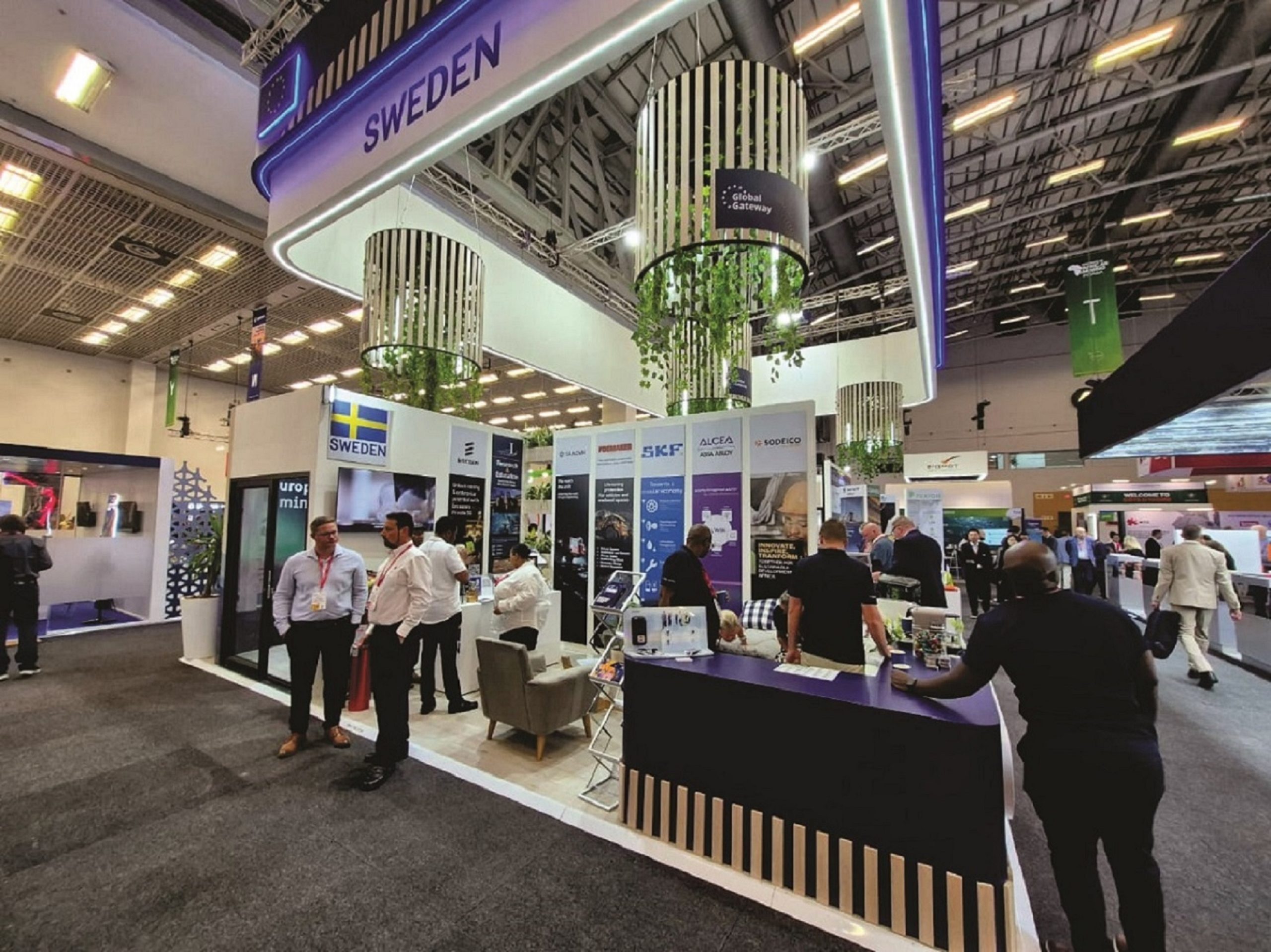 SKF shone at Mining Indaba for second straight year, unveiling leading ...