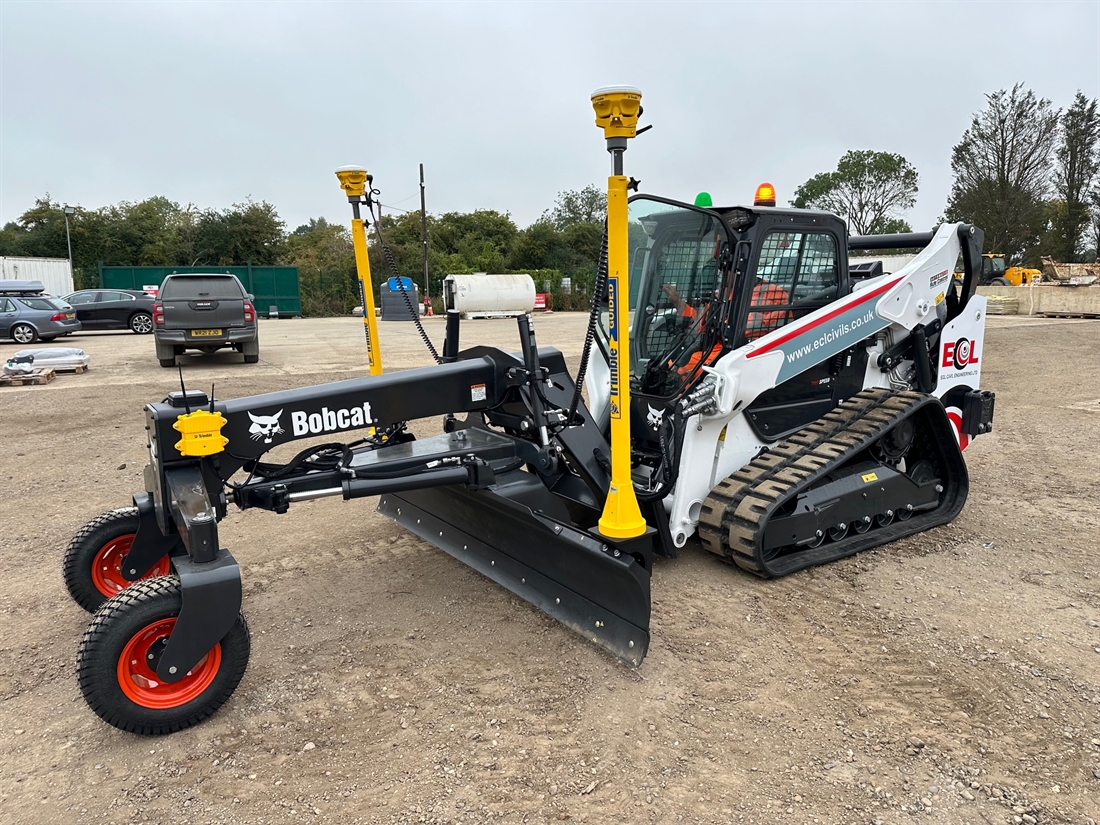 New Bobcat track loaders and graders at ECL Civil Engineering - Africa ...