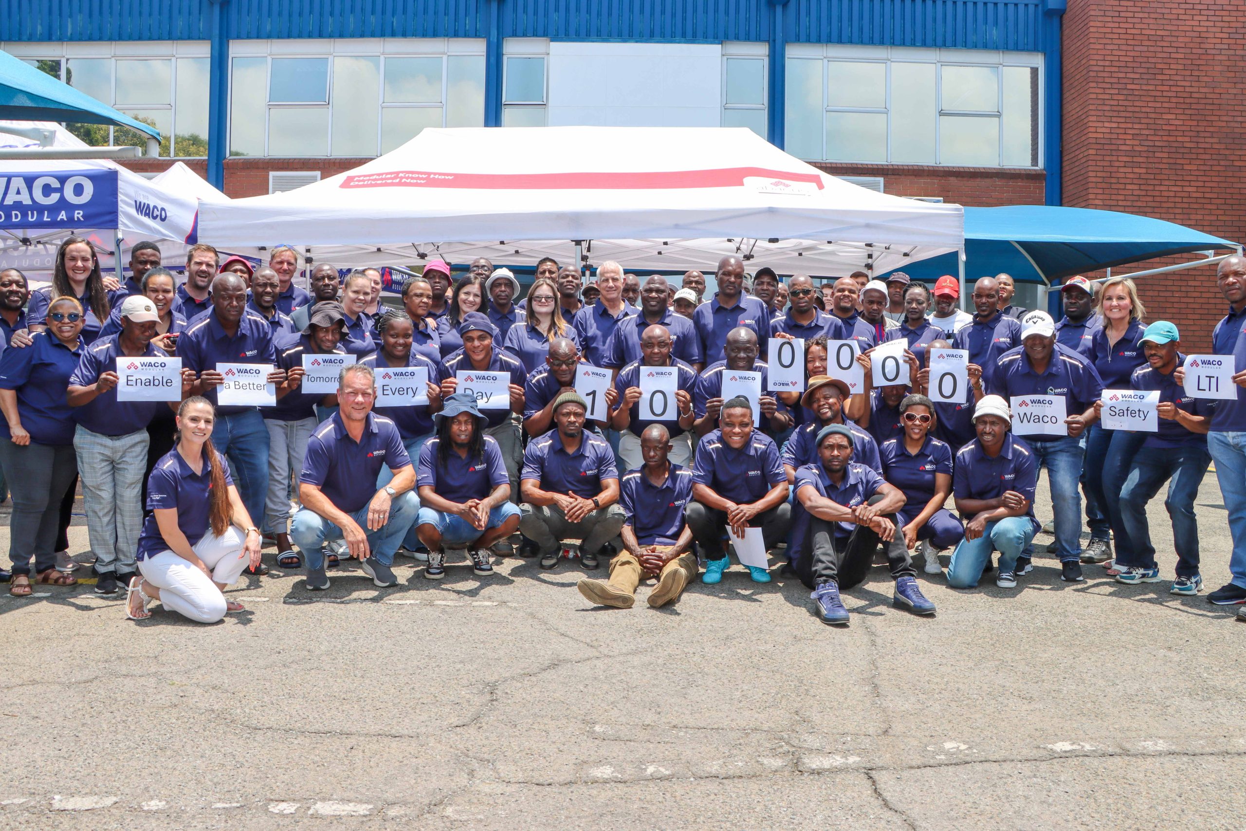 Waco Modular celebrates 1-million man-hours with zero lost time ...